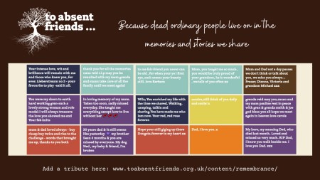 To Absent Friends | Social Media