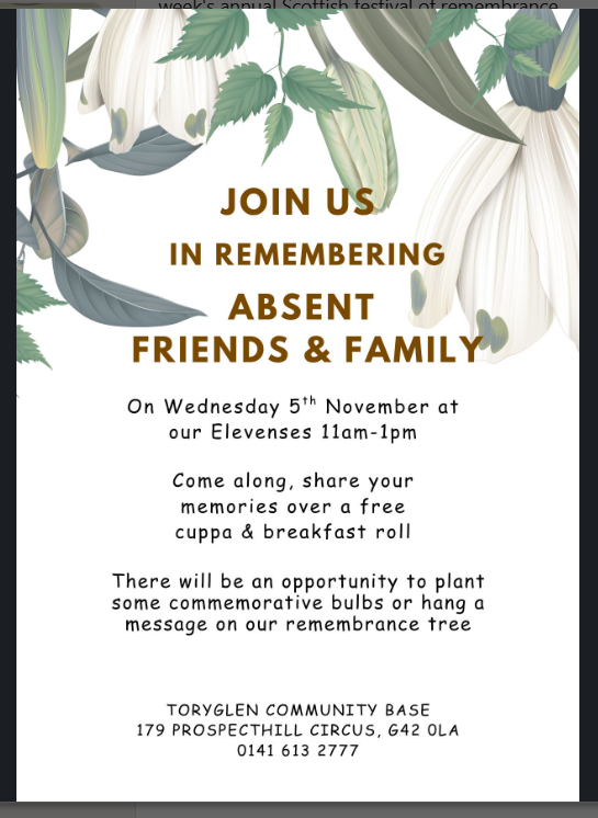 To Absent Friends | Festival 2025 | Absent Friends & Family