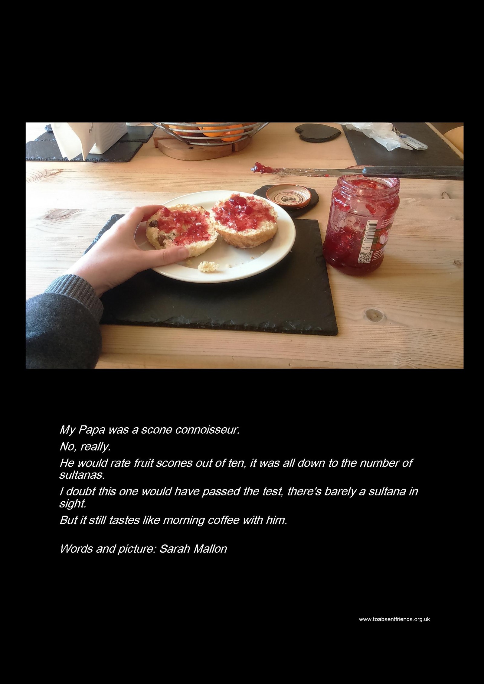 To Absent Friends | Exhibitions