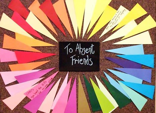 To Absent Friends | public tributes