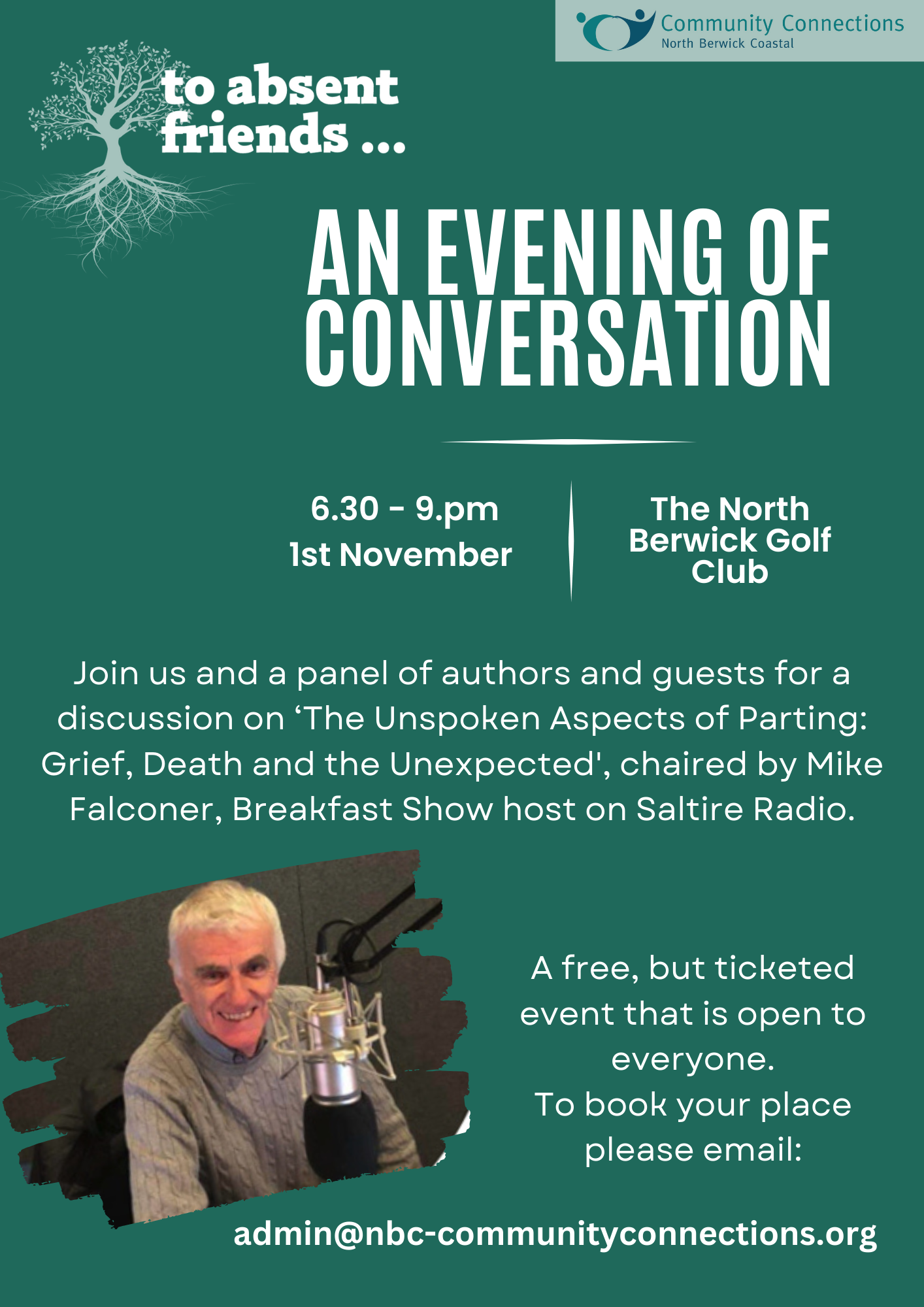 To Absent Friends | Festival 2024 | An Evening of Conversation