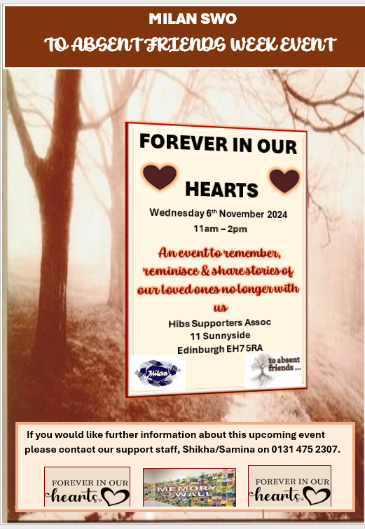 To Absent Friends | Festival 2024 | Forever in Our Hearts