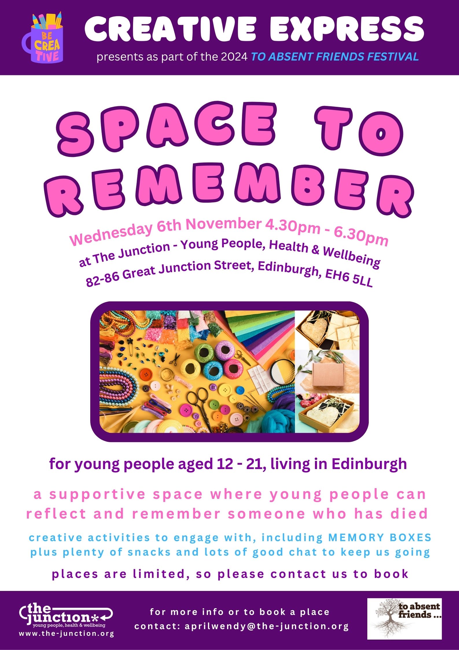 To Absent Friends | Festival 2024 | Space to Remember